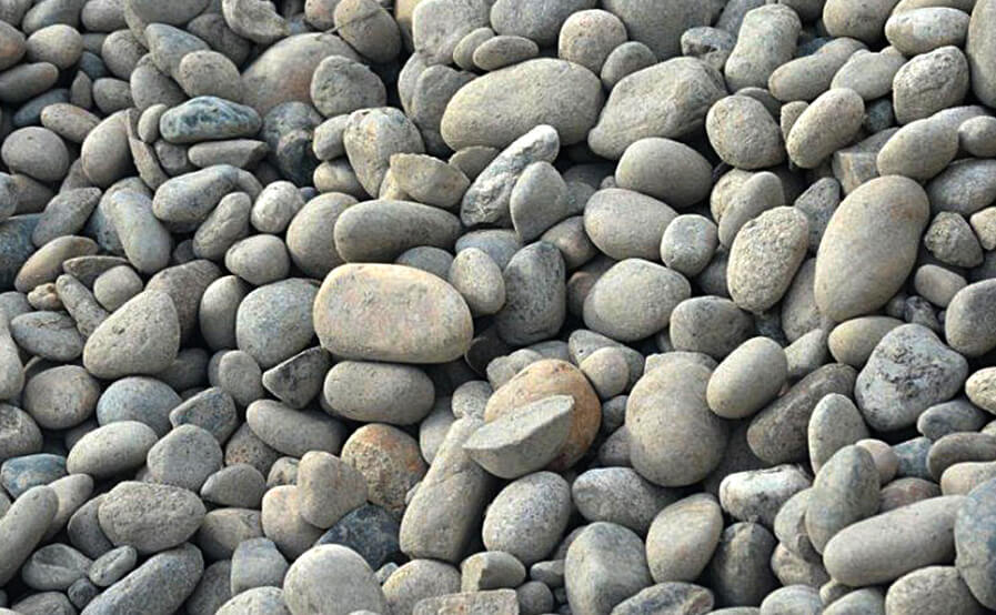 River Rock 2″-6″ - Meadows Landscape Supply Ltd.
