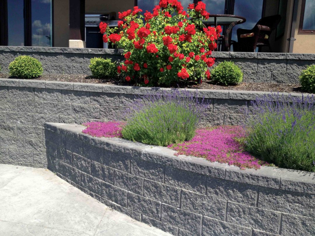 Basalite® Retaining Wall Systems - Meadows Landscape Supply Ltd.